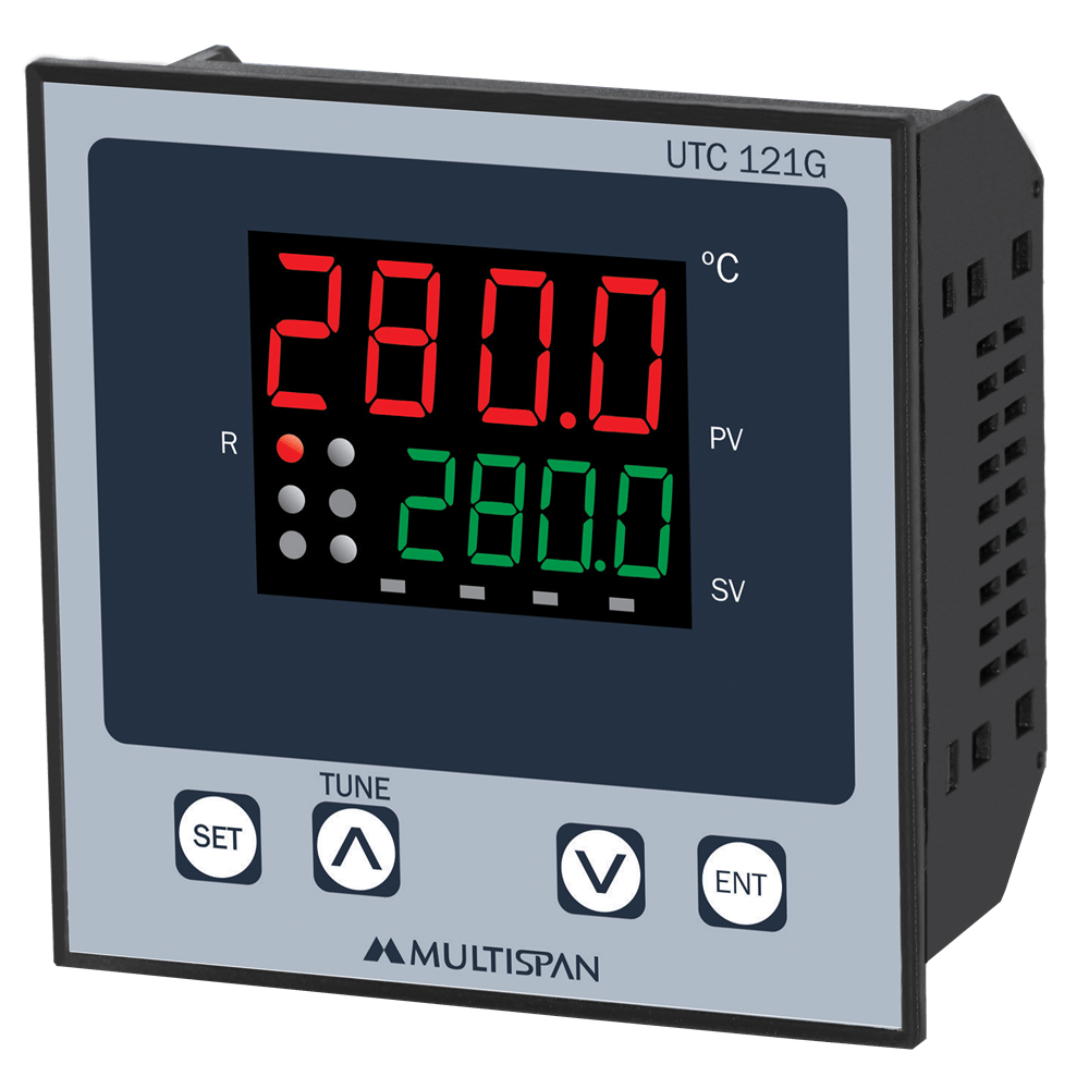 UTC-121G(4+4 Digit) | Temperature Controller | Double Display Universal input PID Controller